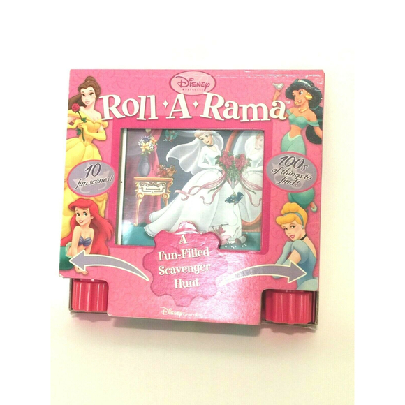 Disney | Accents | Disney Princesses Roll A Rama Scavenger Hunt ...